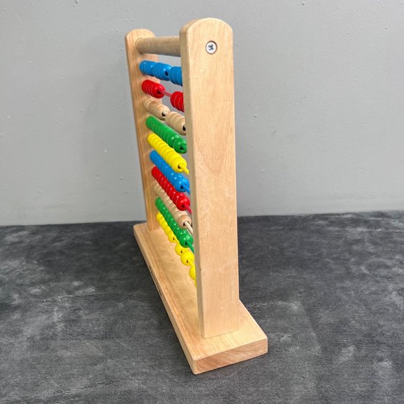 Melissa & Doug | Toys | Melissa Doug Abacus Wooden 0 Bead Slide ...